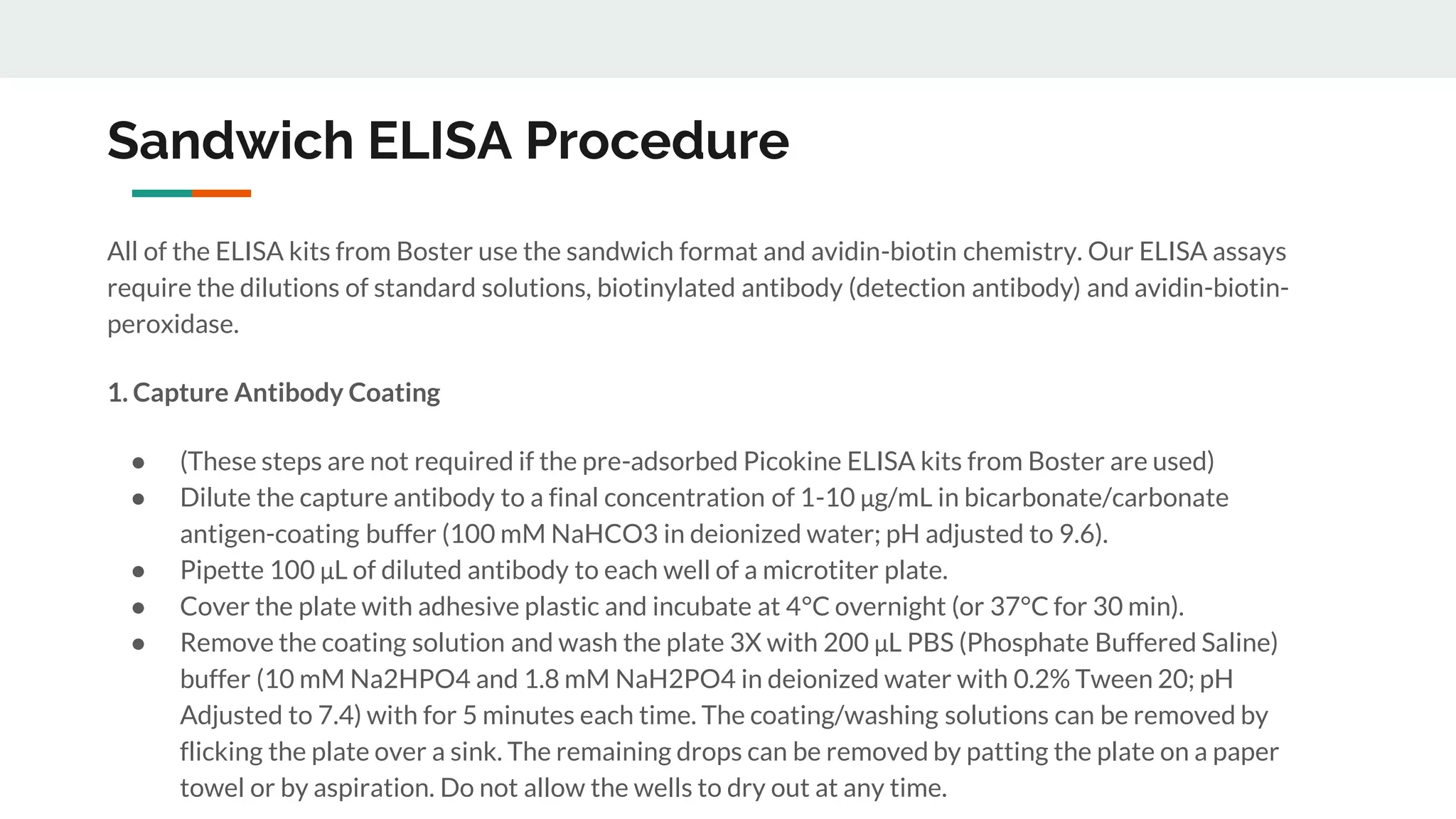 ELISA Types & Procedure | PDF