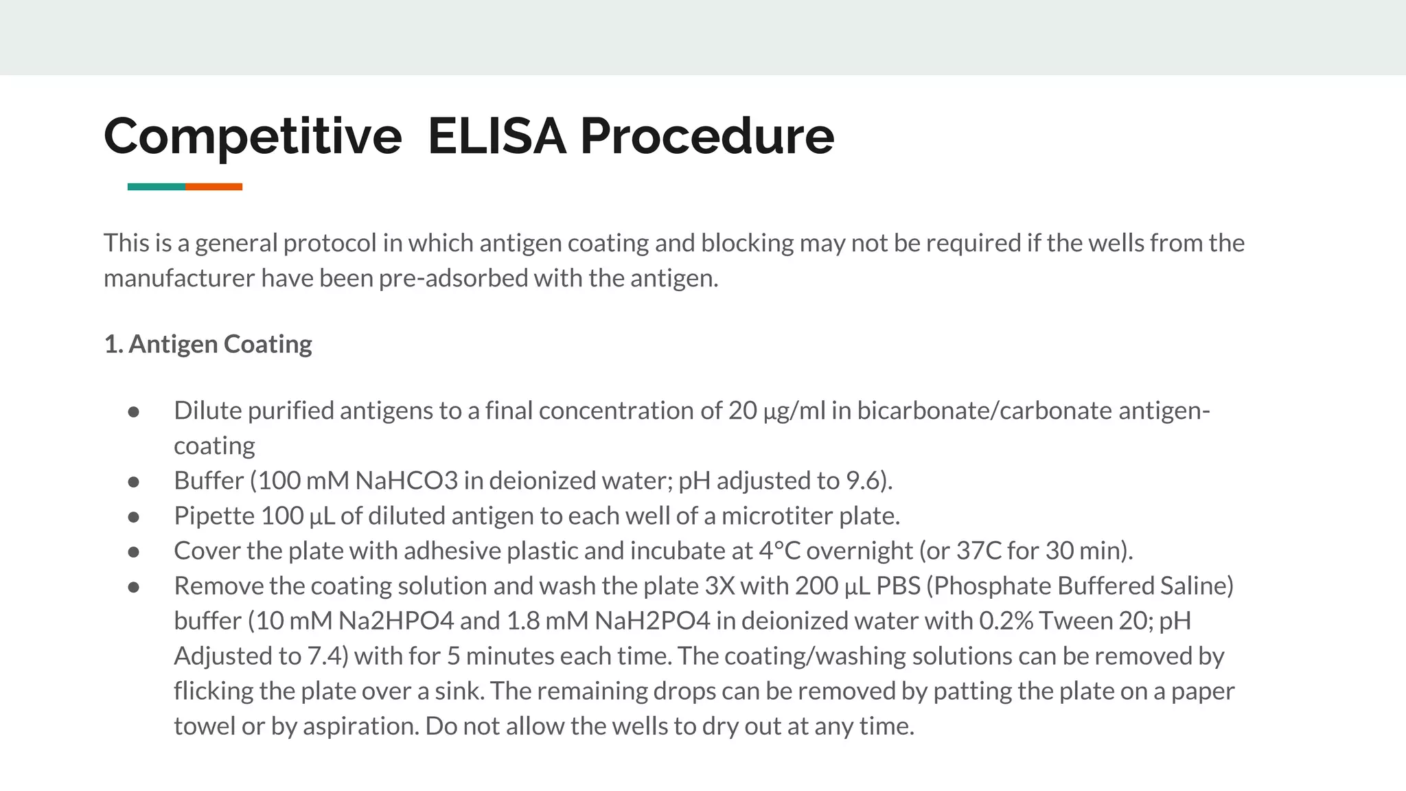 ELISA Types & Procedure | PDF