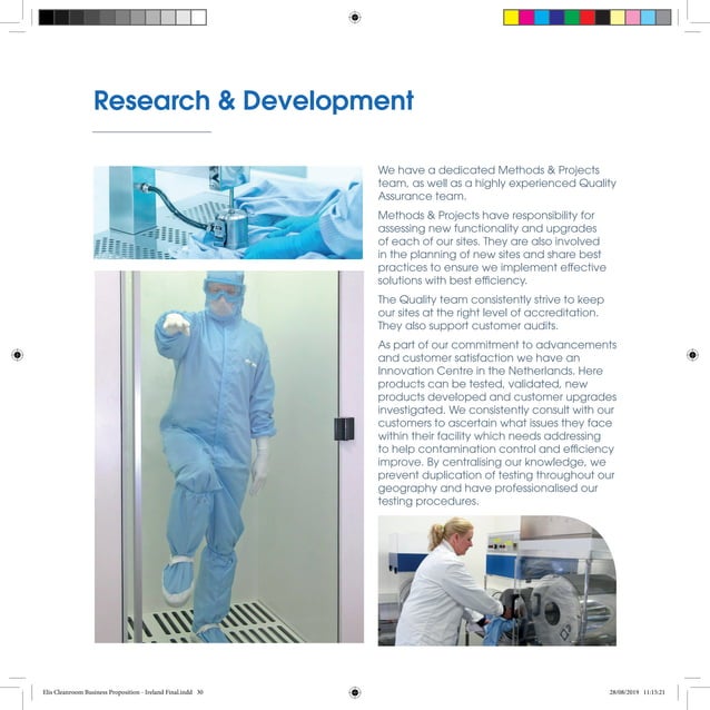 Elis Cleanroom Ireland | PDF