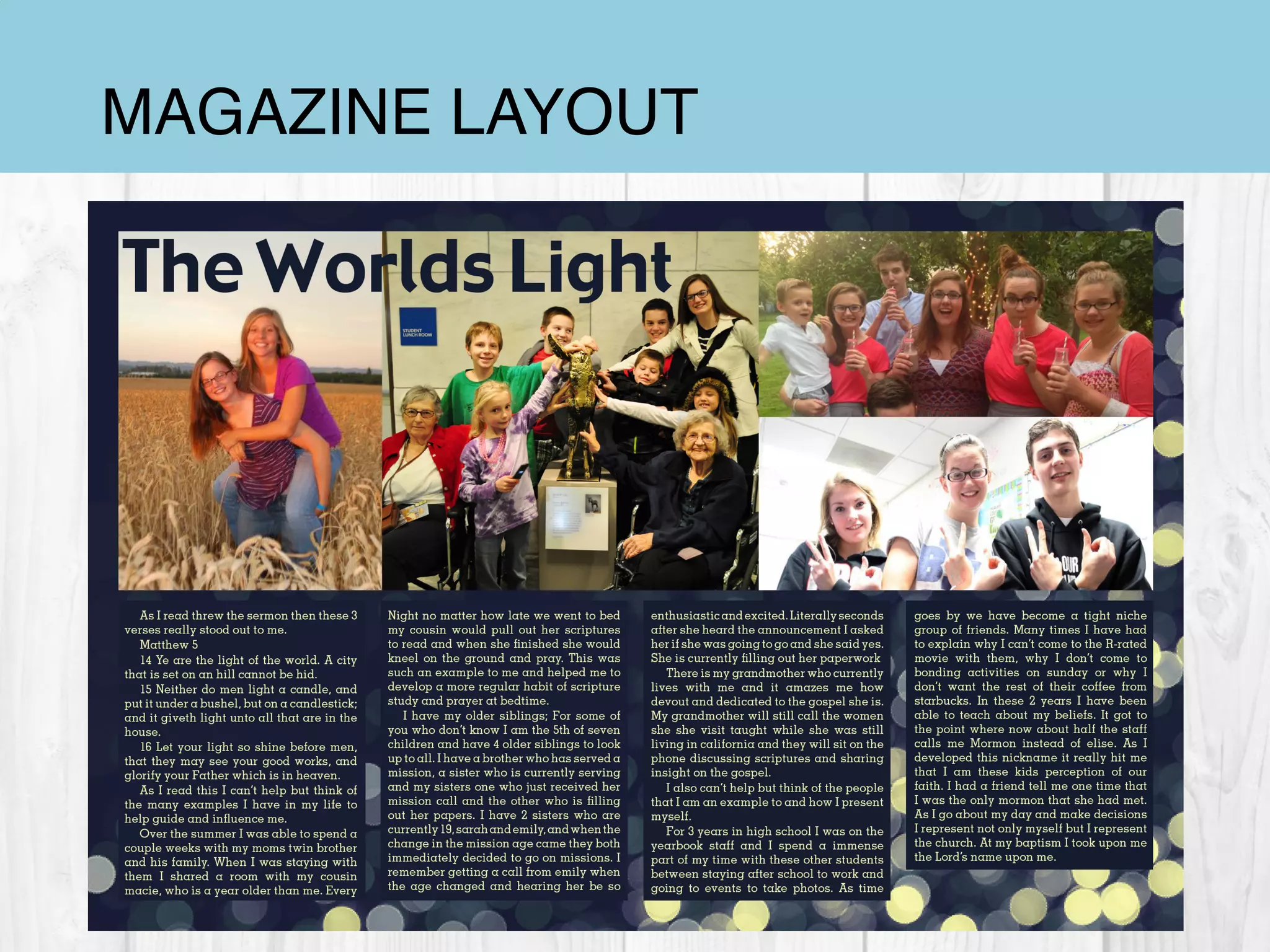 Elise johansson Portfolio | PDF | Books and Literature