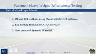 Modeling of Flexible and Rigid Pavements under Aircraft Loading | PPT