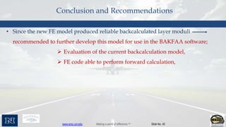 Modeling of Flexible and Rigid Pavements under Aircraft Loading | PPT