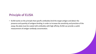 ENZYME LINKED IMMUNOSORBENT ASSAY (ELISA) | PDF