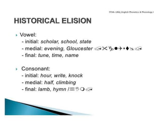 Elisions | PPTX