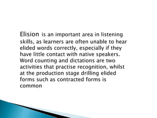 Elisions | PPTX