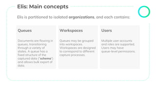 Cognitive data capture with Elis - Rossum's technical webinar | PDF