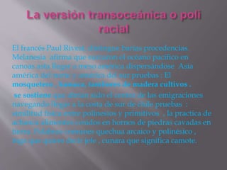Poblamiento americano | PPTX | South America Travel | Travel Locations