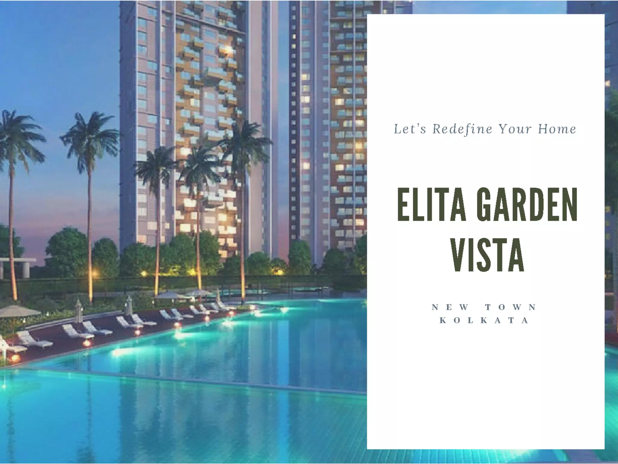 Elita Garden Vista New Town | PDF