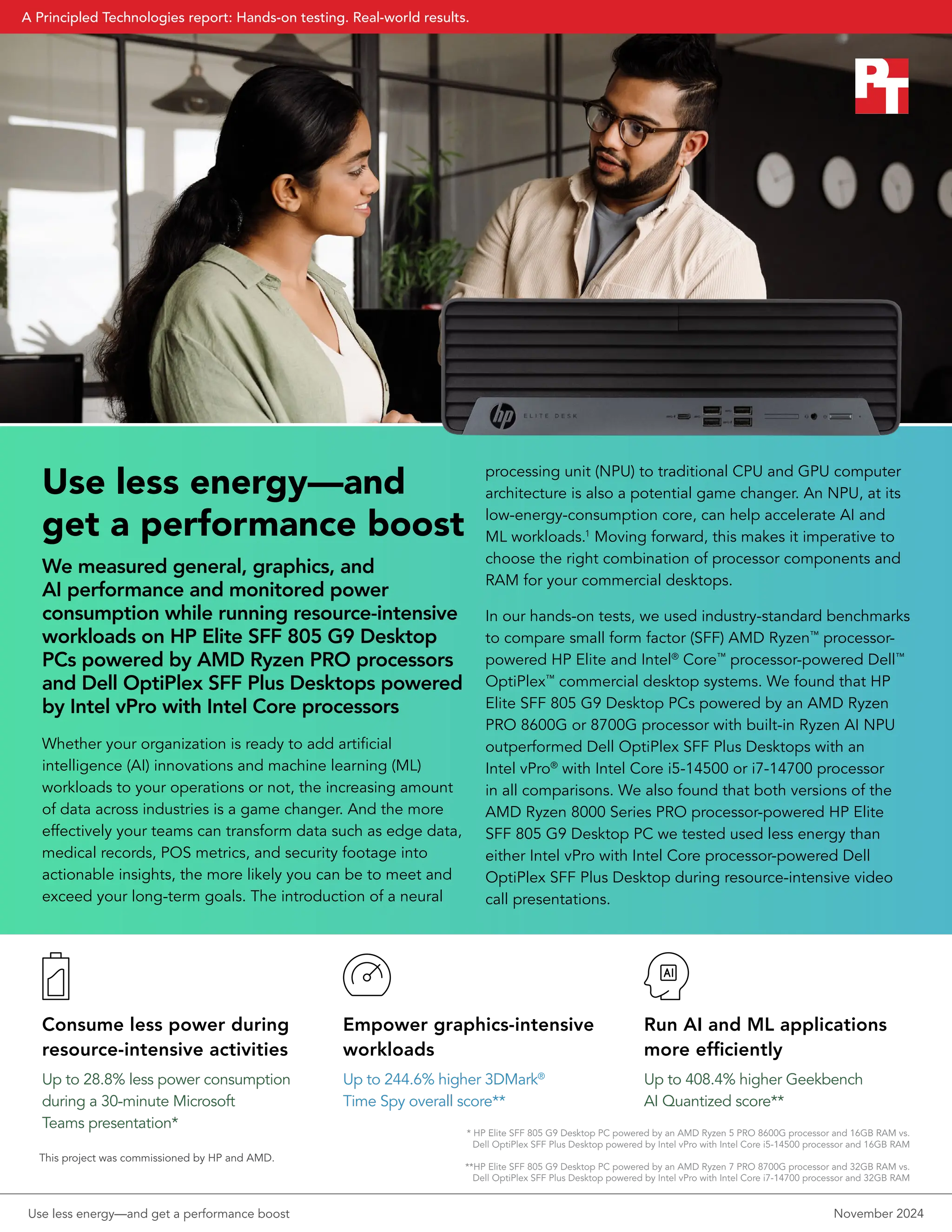 Use less energy—and get a performance boost | PDF