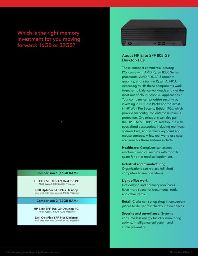 Use less energy—and get a performance boost | PDF