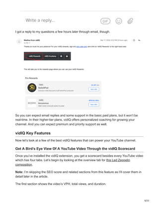 vidIQ Review: Is vidIQ Worth It? | PDF