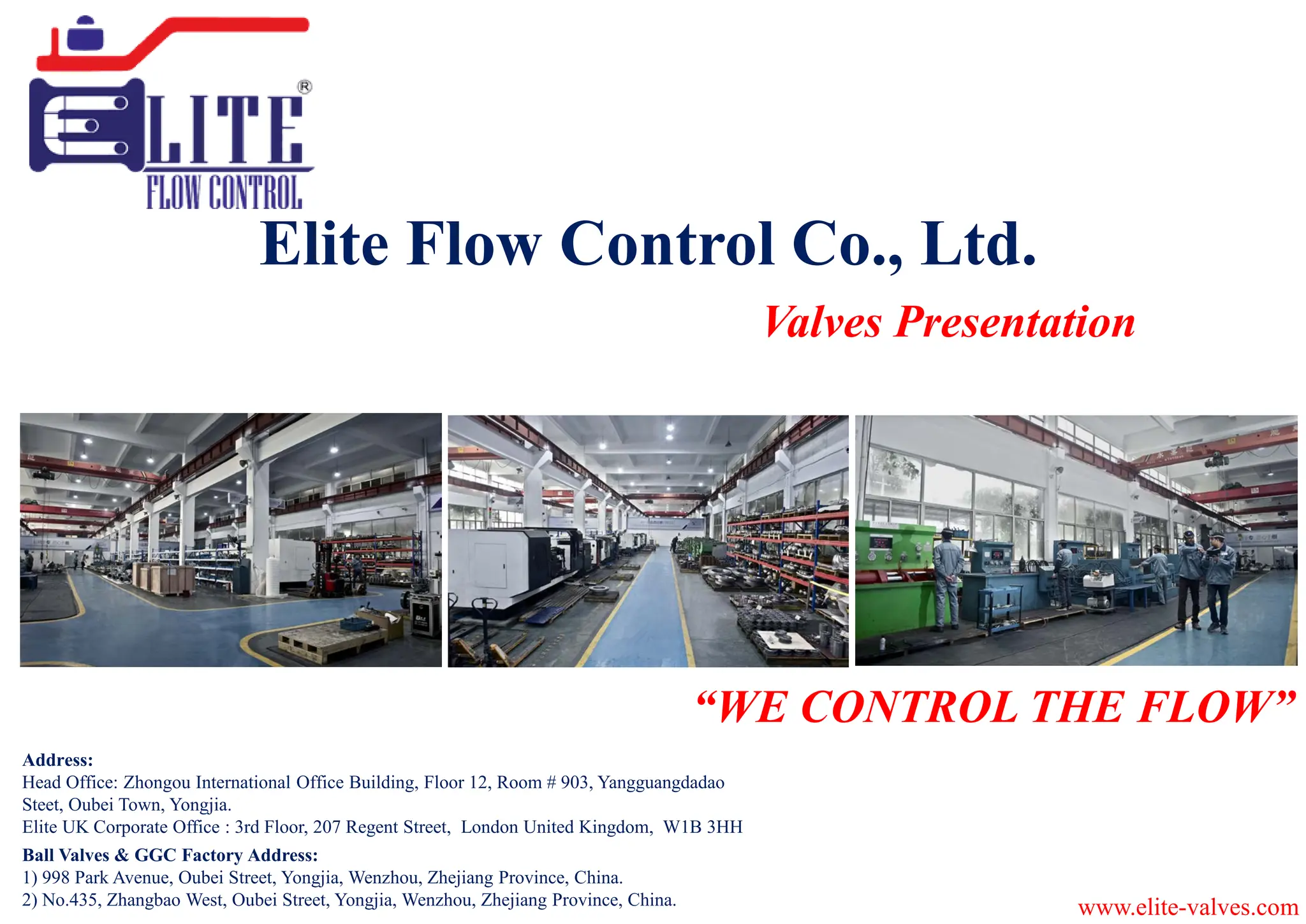 Elite Flow Control PPT katalog valve pipa | PPT