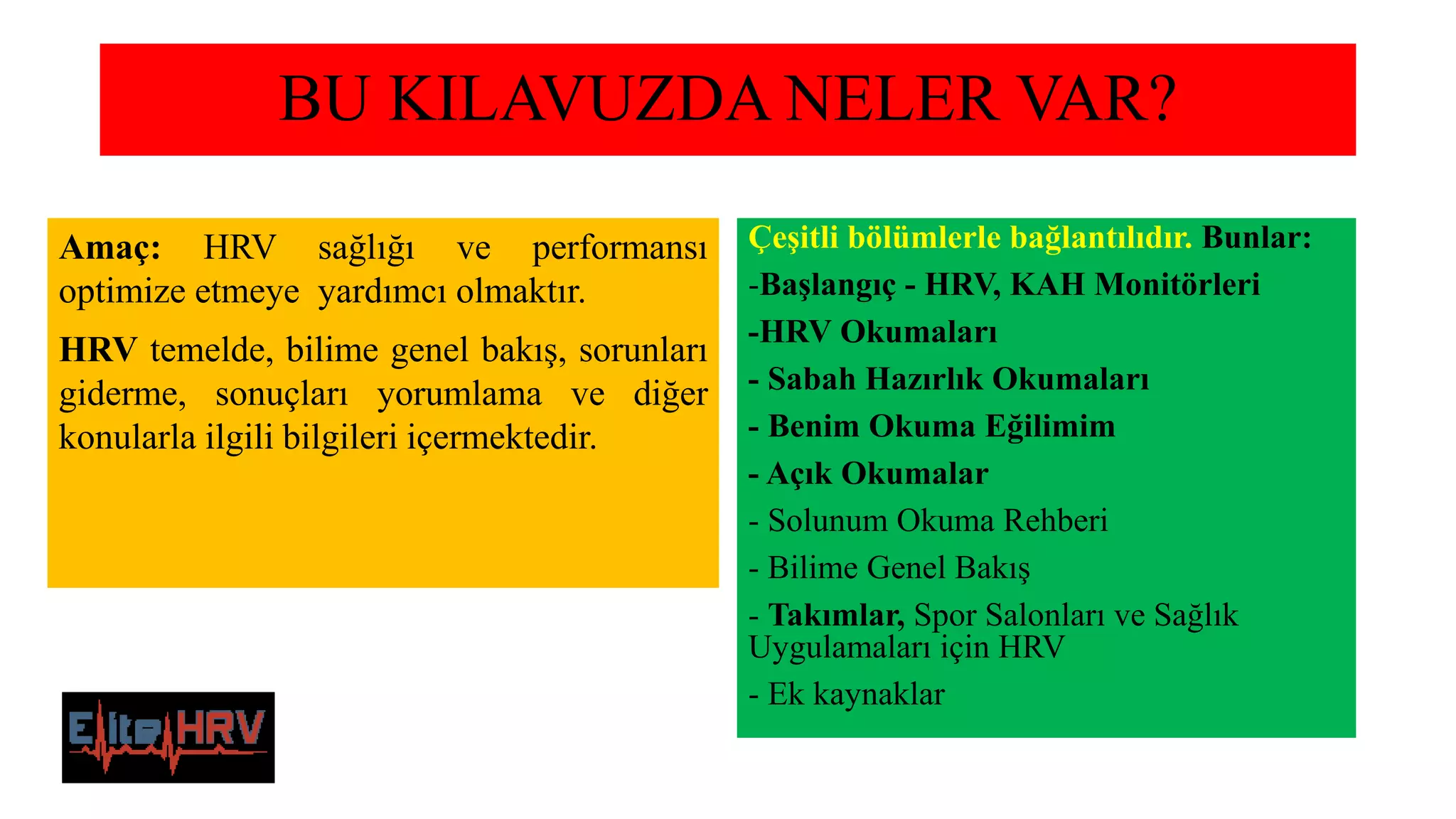 Elite HRV | PPTX
