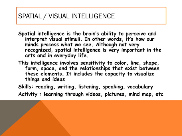 Multiple Intelligence in Communicative Language Teaching | PDF