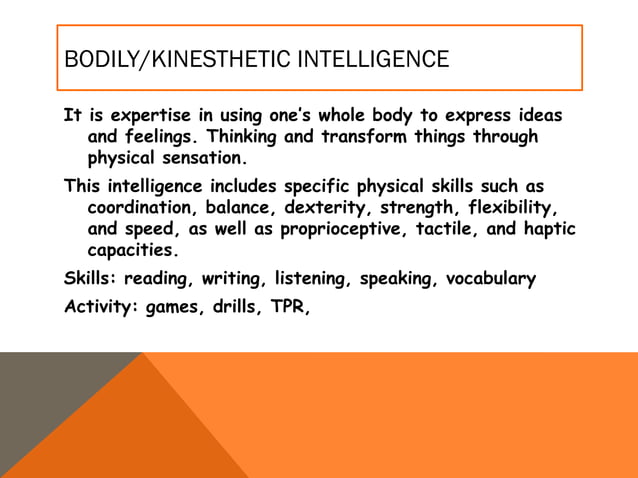 Multiple Intelligence in Communicative Language Teaching | PDF