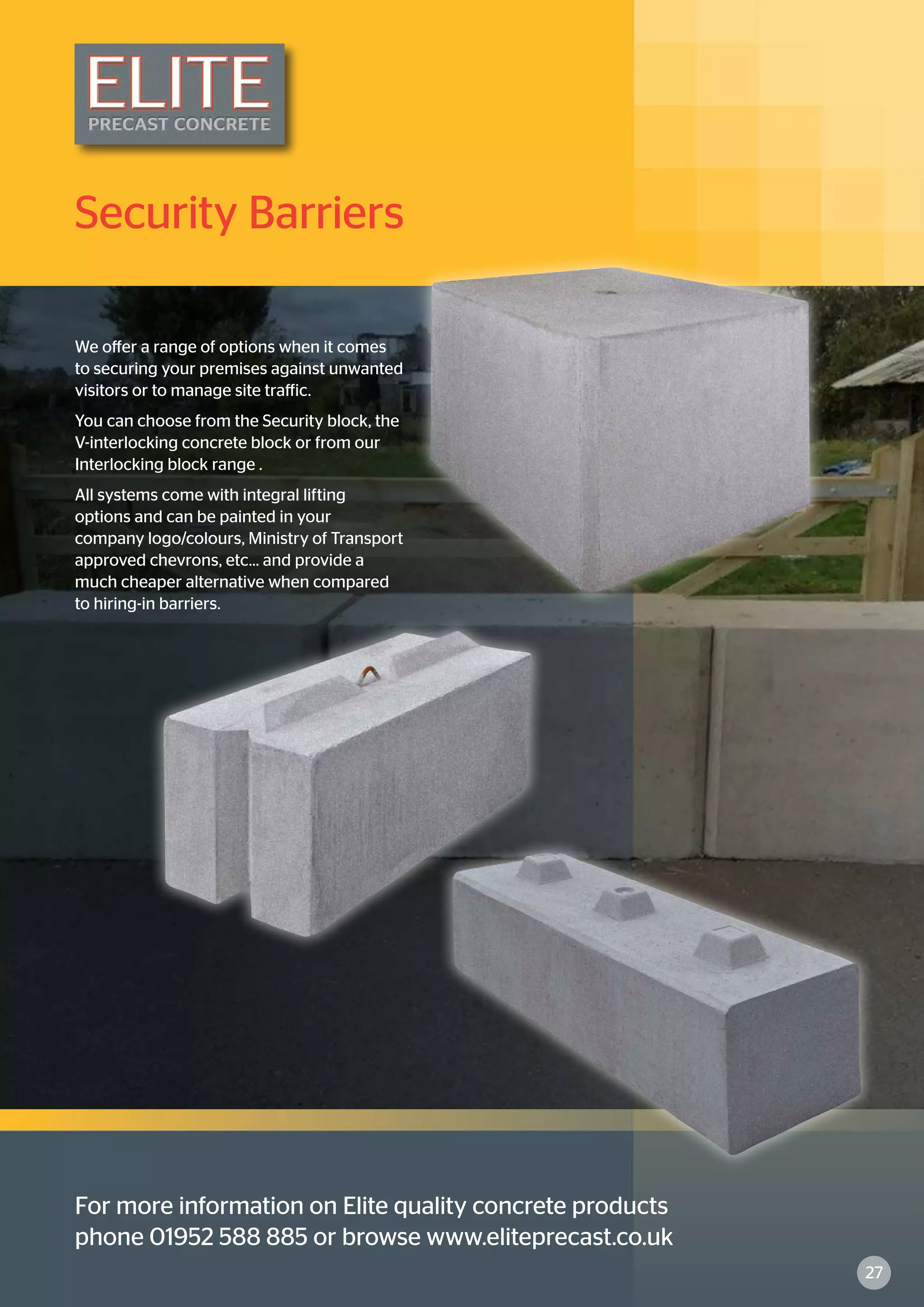 Elite - Underground Concrete Cable Protection & Cable Troughs | PDF