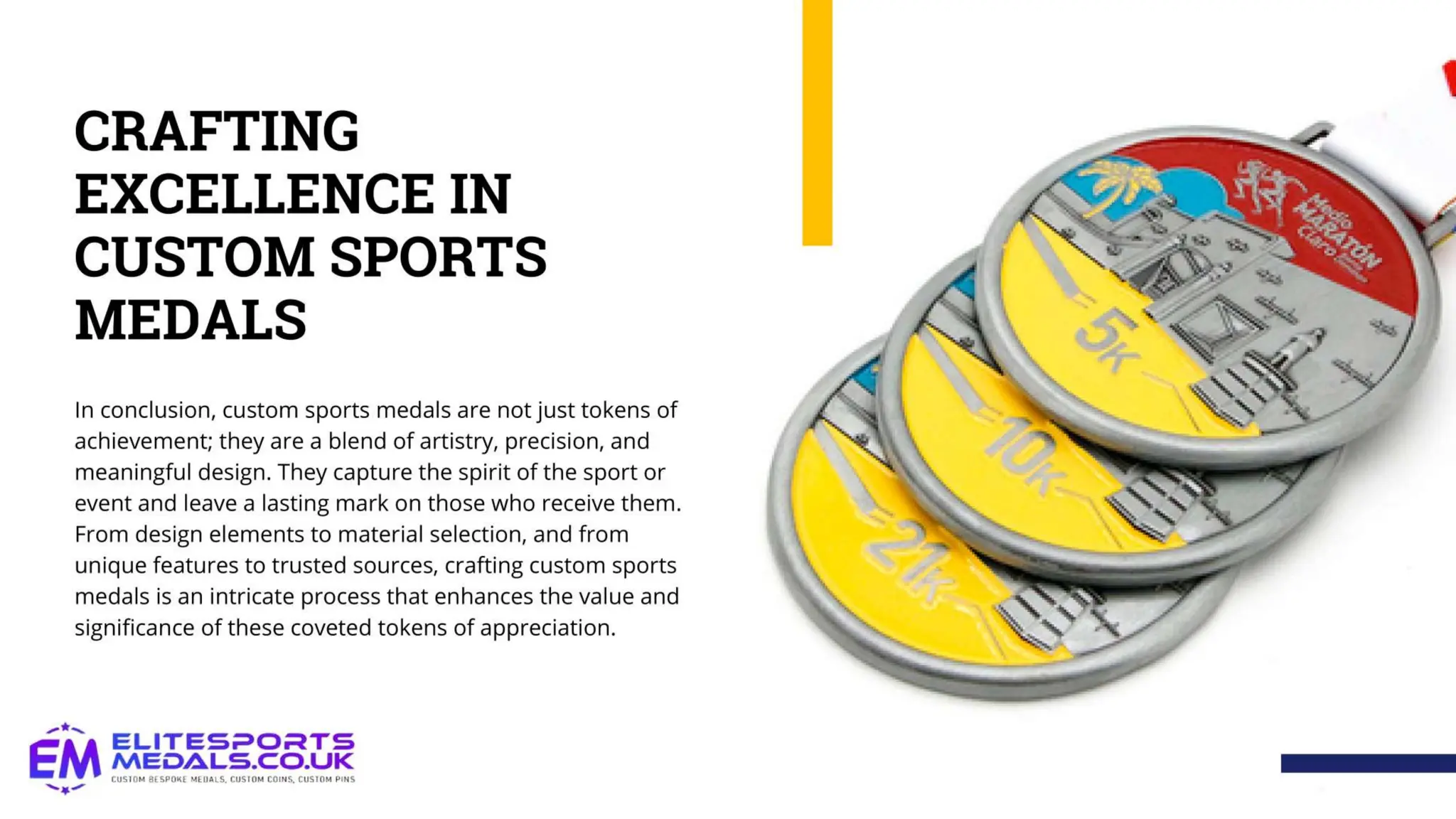 Embrace Victory with Custom Sports Medals | PPT