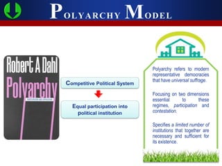 Elit, pluralism and polyarchy | PPT