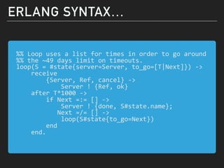 Intro to Elixir | PPT