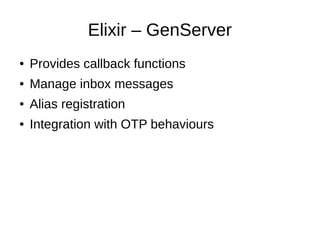 Elixir otp-basics | PPT
