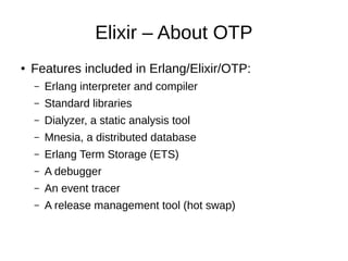 Elixir otp-basics | PPT