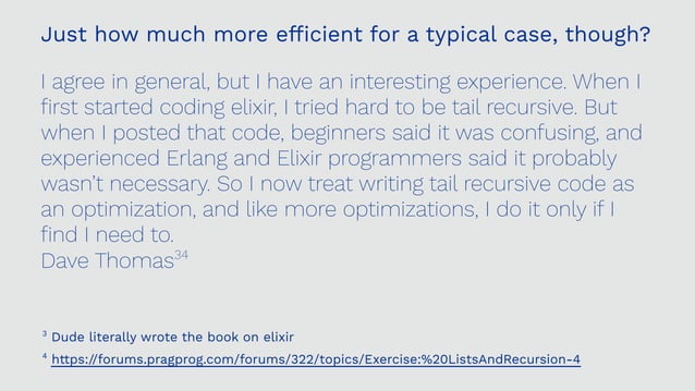 Elixir pattern matching and recursion | PPT