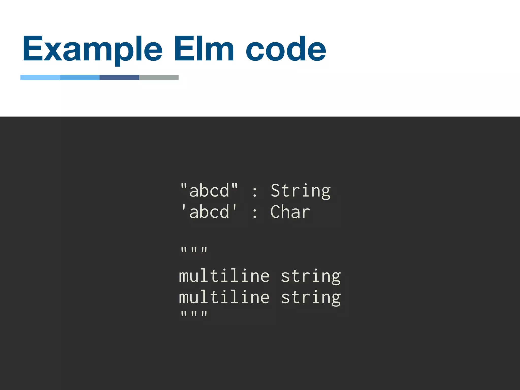 Elixir and elm | PPT
