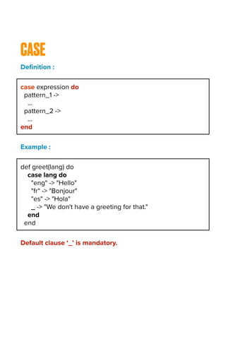 Elixir cheatsheet | PDF