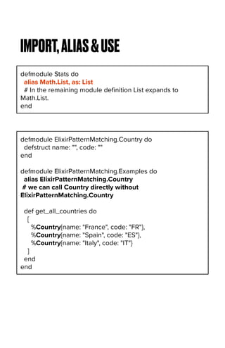 Elixir cheatsheet | PDF