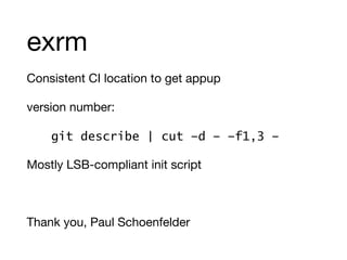 ElixirConf Lightning Talk: Elixir |> Production | PPT