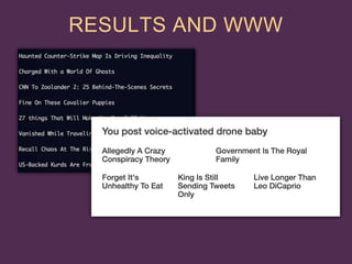 Elixir experiments presentation | PPTX | Programming Languages | Computing
