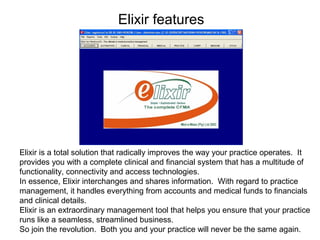Elixir features | PPT | Operating Systems | Computer Software and ...