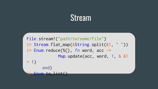 Elixir flow | PPTX | Programming Languages | Computing