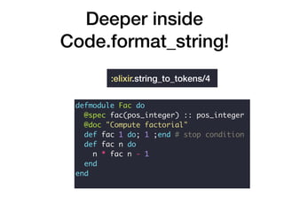 Elixir formatter Internals | PPT