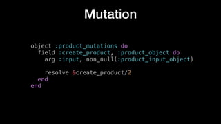 Elixir, GraphQL and Vue.js