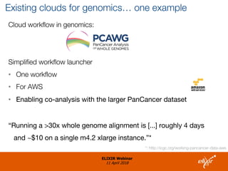 ELIXIR Implementation Study: “Mining the Proteome: Enabling Automated Processing and Analysis of ...