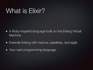 Elixir | PPT
