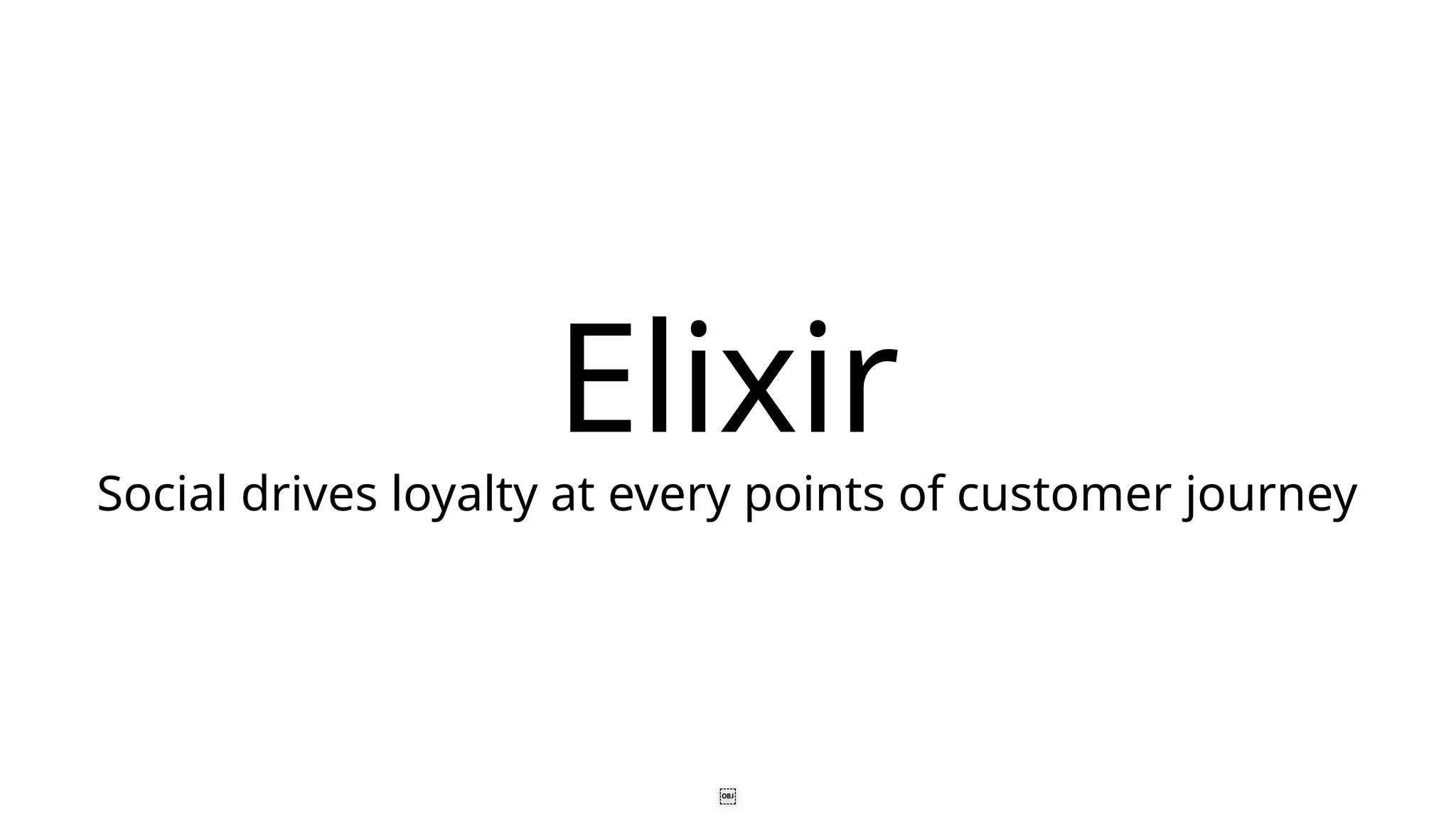 Elixir process Go to market social campaign design for China | PPTX