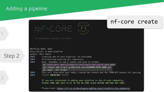ELIXIR Proteomics Community - Connection with nf-core | PPT