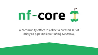 ELIXIR Proteomics Community - Connection with nf-core | PPT