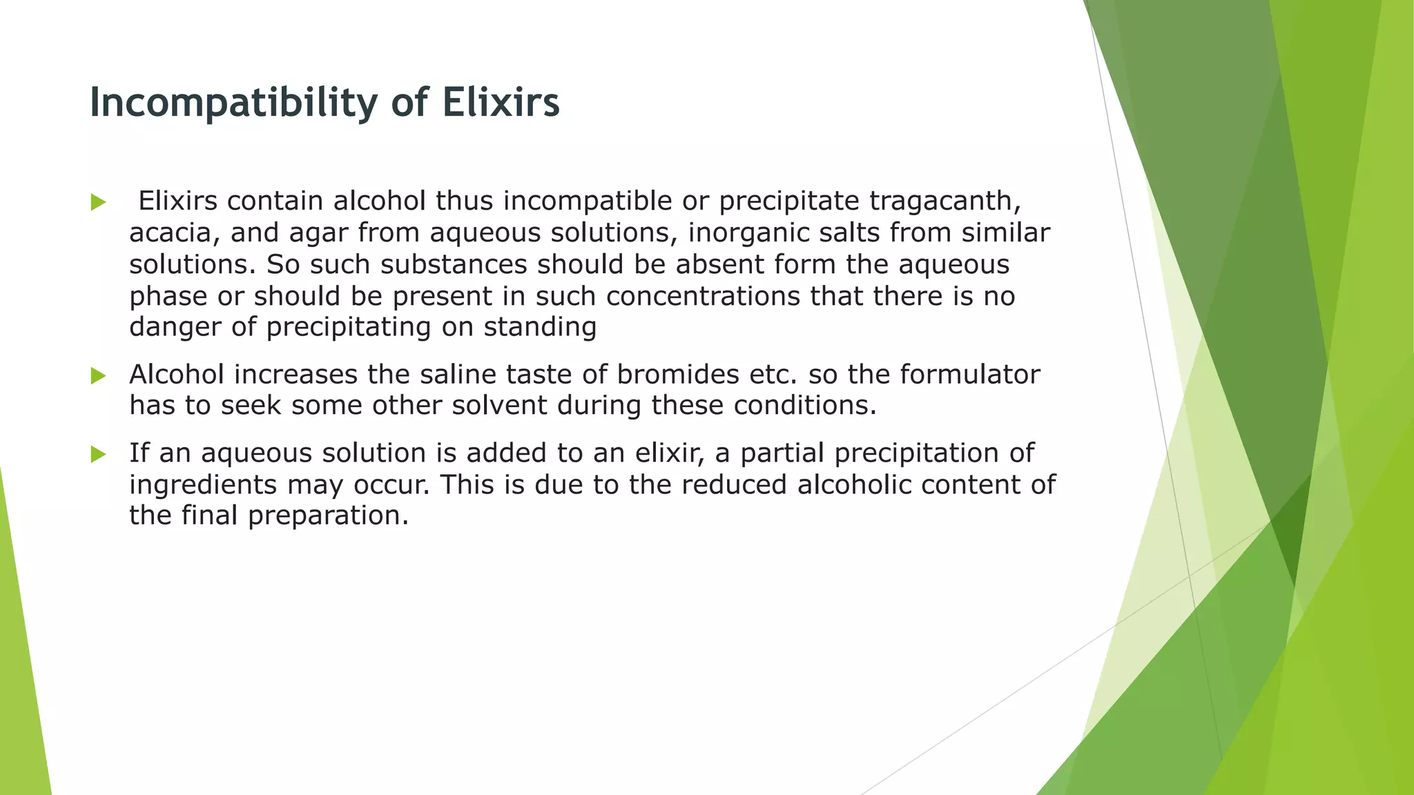 Pharmaceutical Elixirs | PPTX