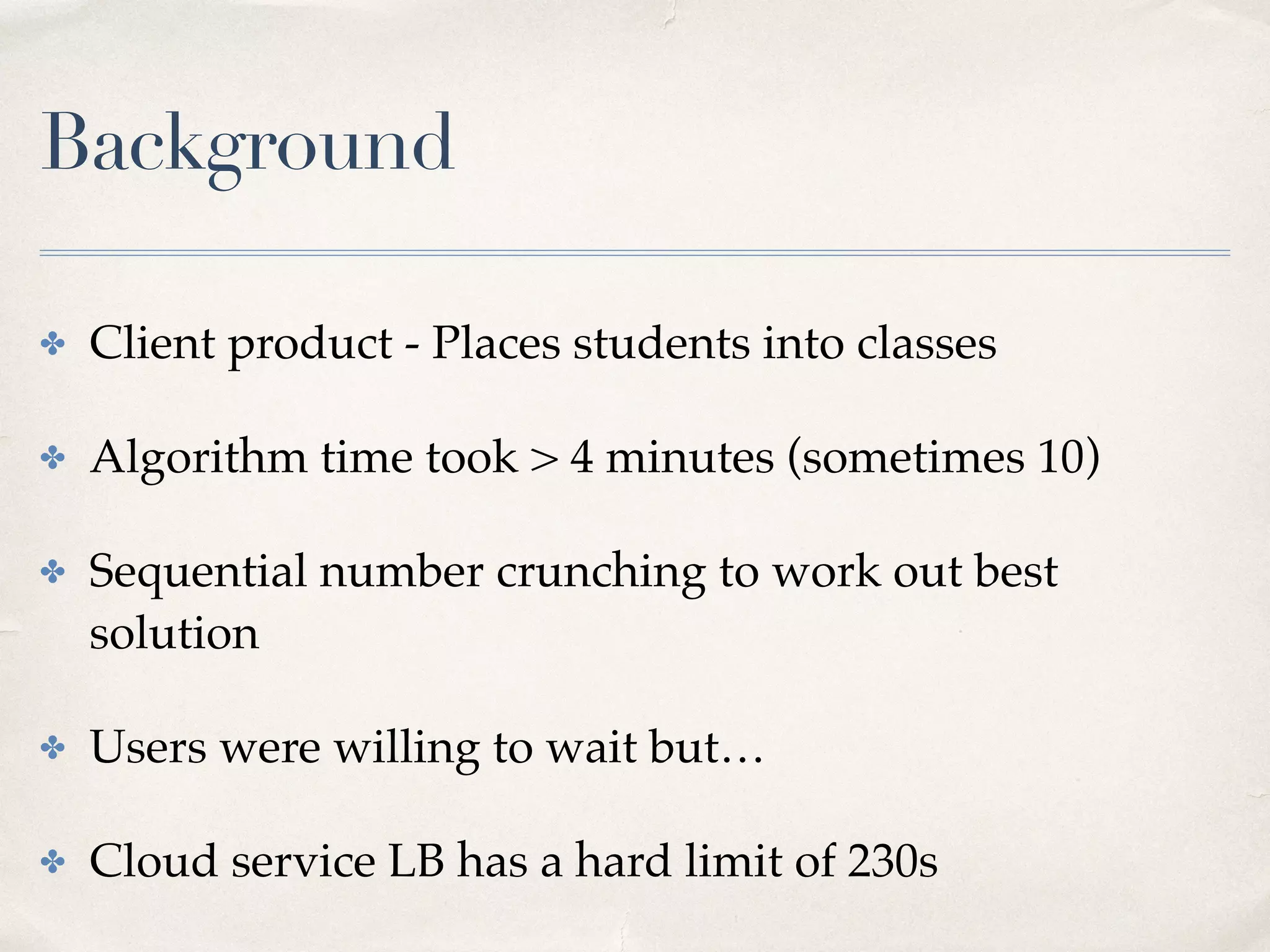Increasing performance with Elixir Tasks | PPT