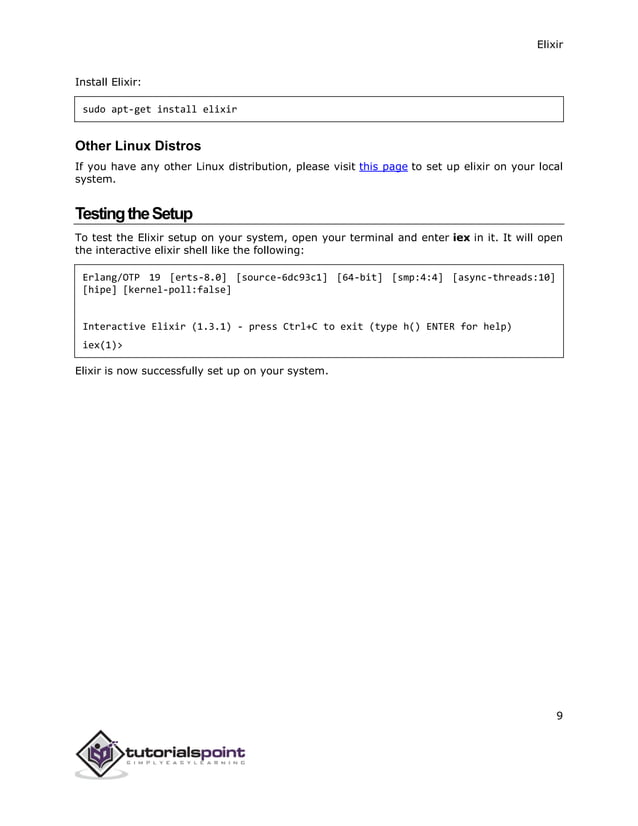 Elixir Tutorial Pdf Free Download 2494