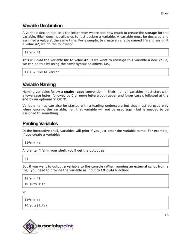 Elixir tutorial | PDF | Free Download
