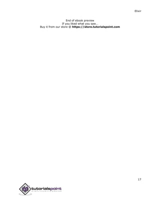 Elixir tutorial | PDF