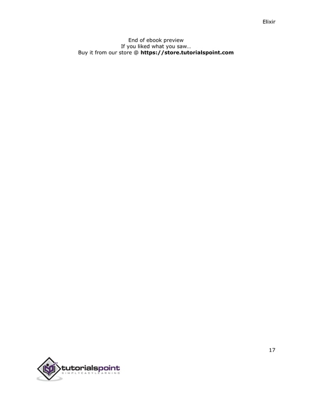 Elixir tutorial | PDF | Free Download