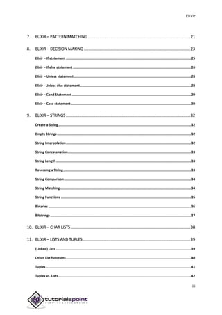 Elixir tutorial | PDF