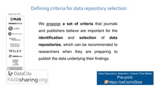 FAIRsharing: more than a registry | PPT