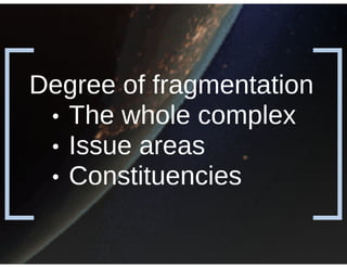 Could order and ambition emerge from the fragmented climate governance ...