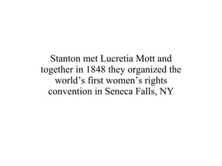 Elizabeth Cady Stanton | PPT